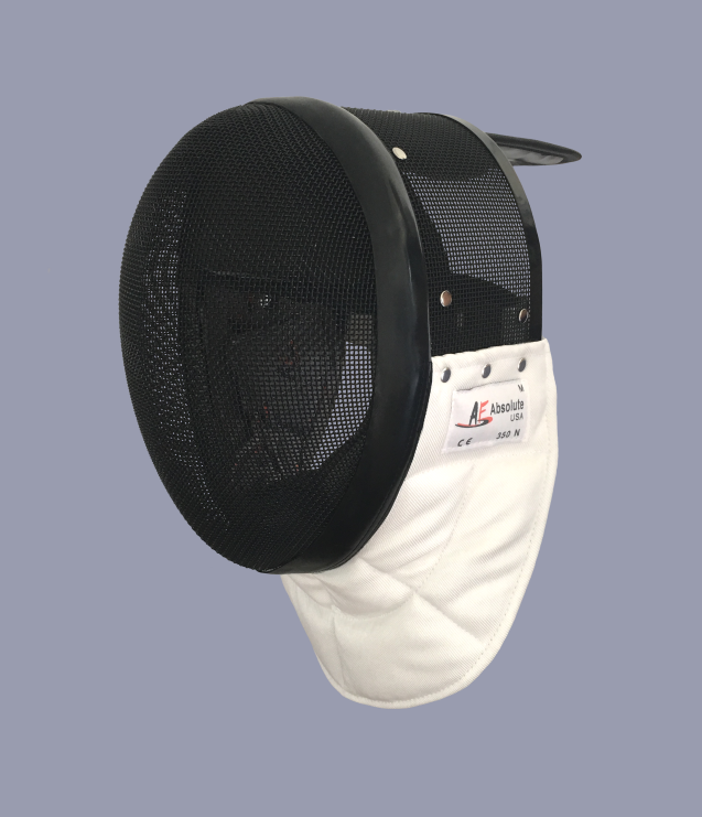 AF Epee Mask 350N, Removable Padding - World Fencing Style
