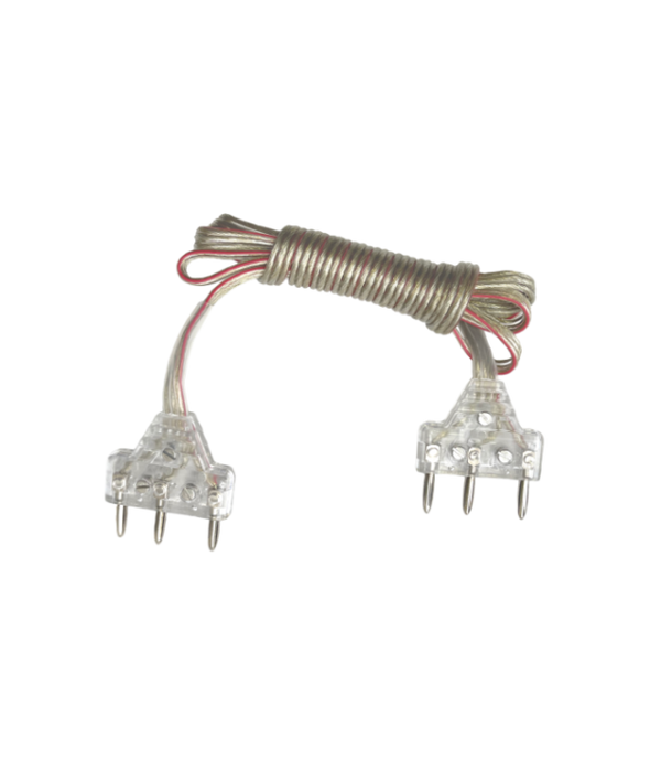 WFS Epee Body Wire with Transparent Plugs - World Fencing Style