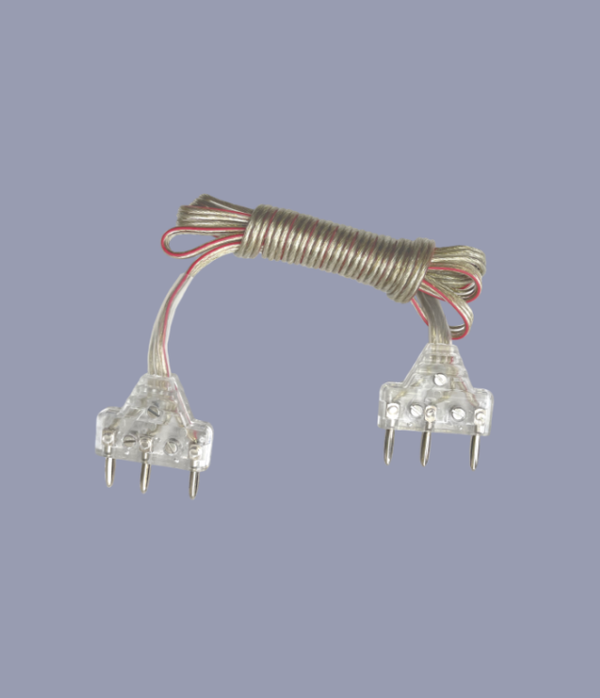 WFS Epee Body Wire with Transparent Plugs - World Fencing Style